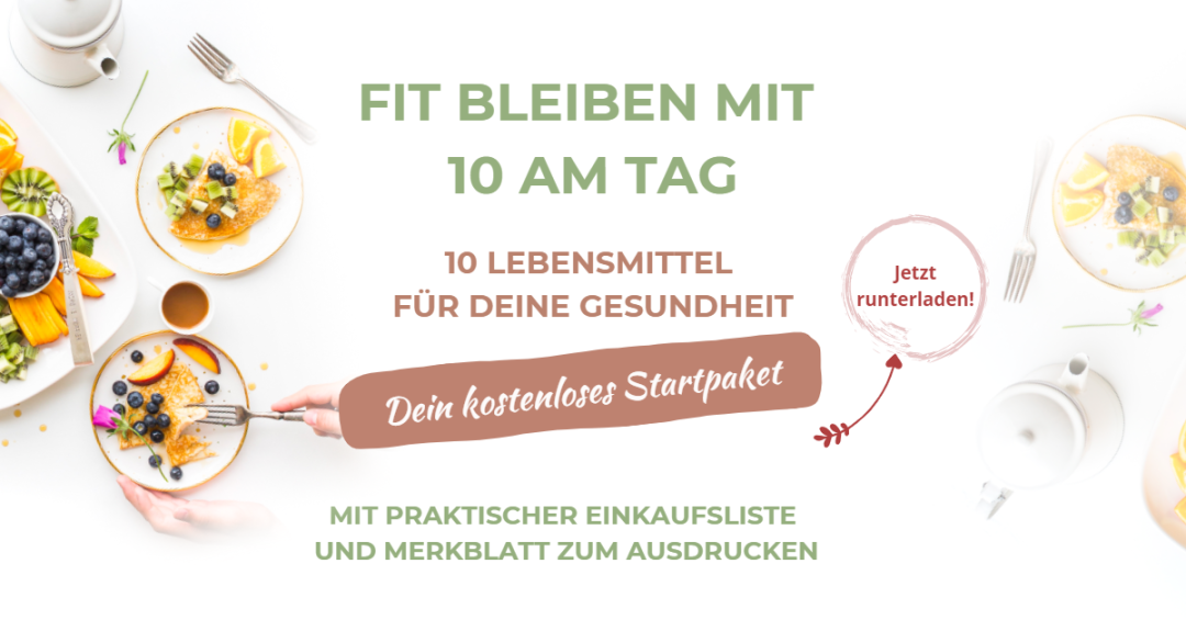 My Plate - mit der Teller-Methode gesunde Mahlzeiten planen